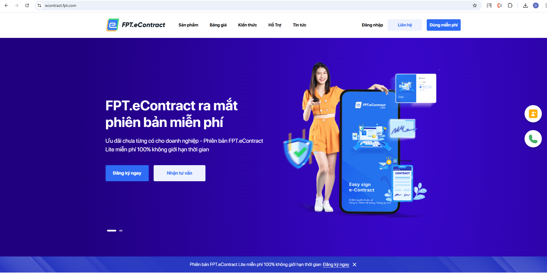 Hướng dẫn thanh toán - FPT.eContract